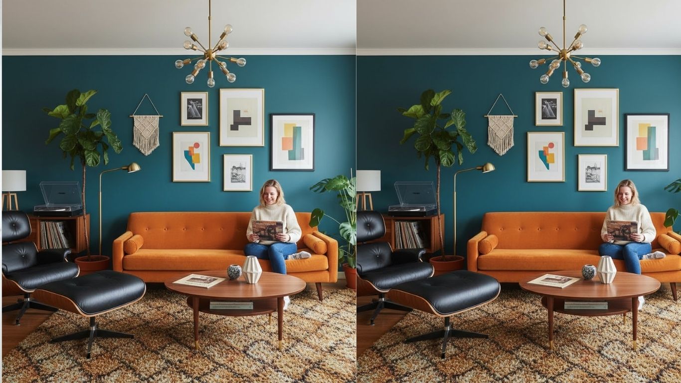 15 Retro Mid Century Modern Living Room Ideas That Feel Timeless