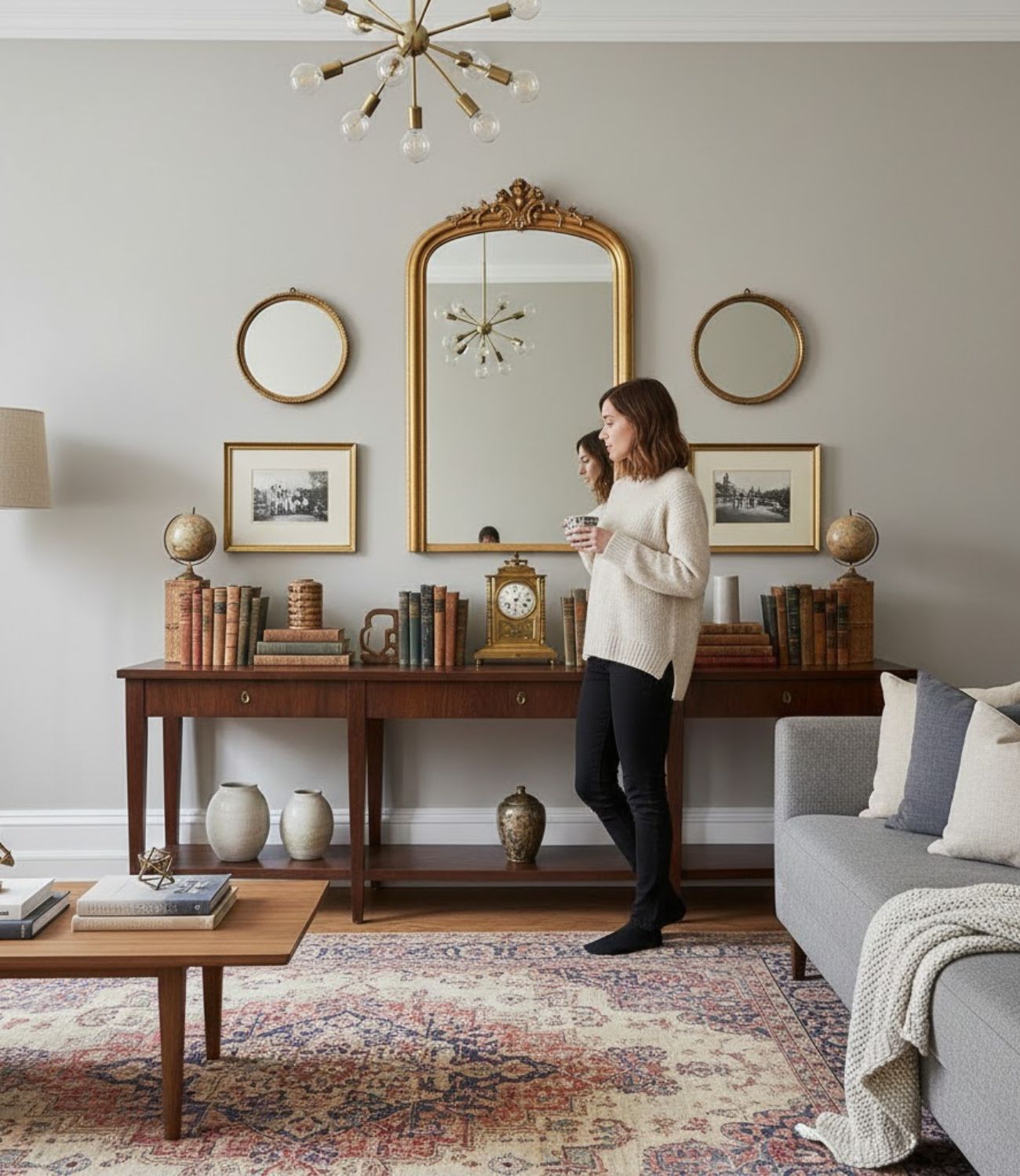 15 Modern Vintage Living Room Ideas to Charm with Contemporary Style
