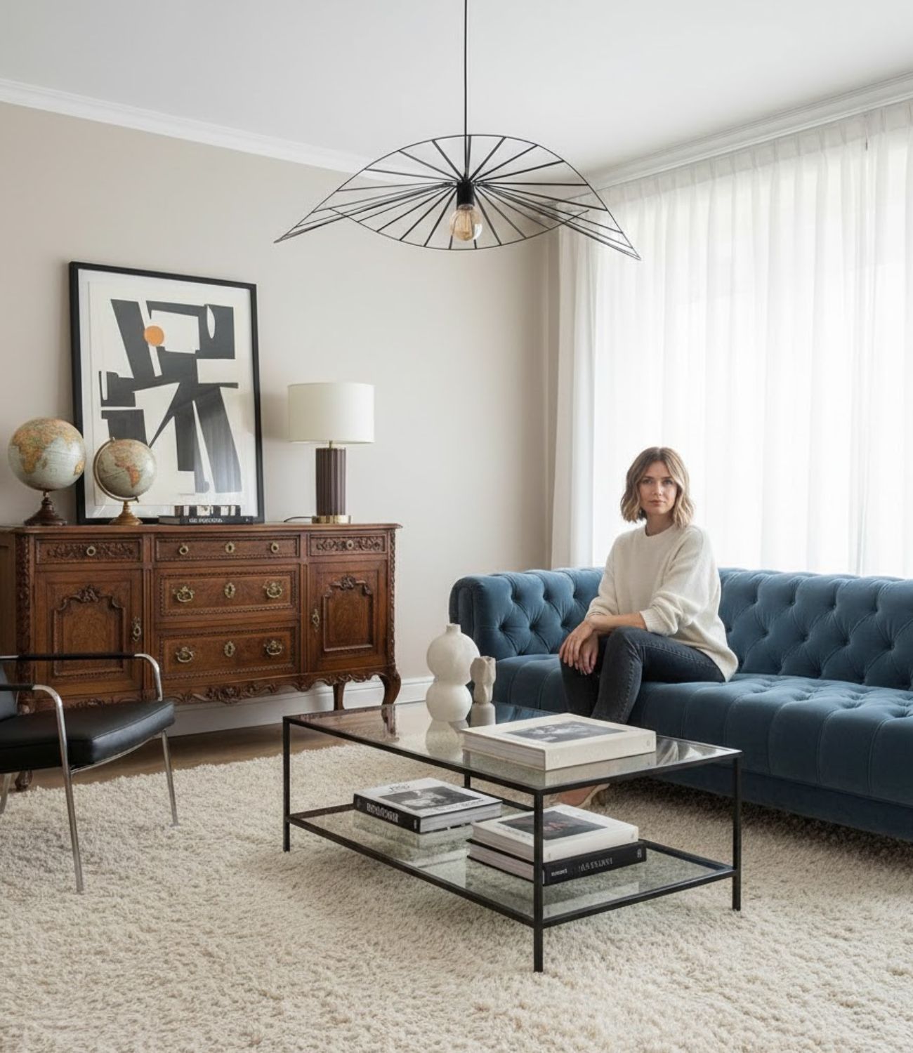 15 Modern Vintage Living Room Ideas to Charm with Contemporary Style